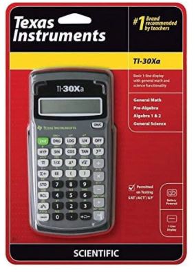 Ti-30xa Calculator – The Lovett School Campus Store